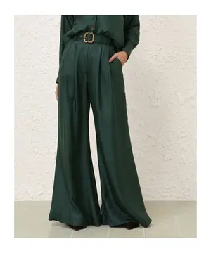 Zimmermann Pavilion Double Tuck Pants