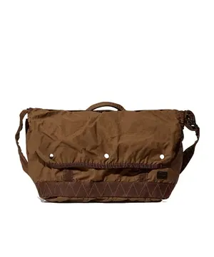 PORTER-YOSHIDA  CO Crag Large Shoulder Bag With Top Handle - Brown