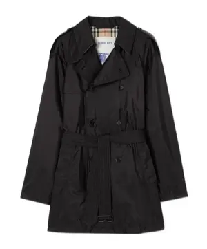 Burberry Mid-length Nylon Leadenham Trench Coat