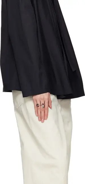 LEMAIRE Double Bead Embellished Ring