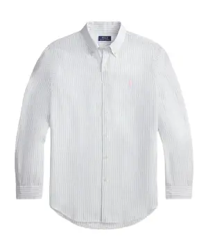 Polo Ralph Lauren Logo Embroidered Striped Shirt