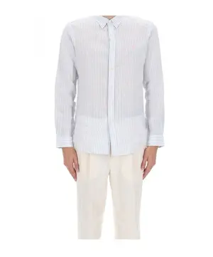 Polo Ralph Lauren Logo Embroidered Striped Shirt