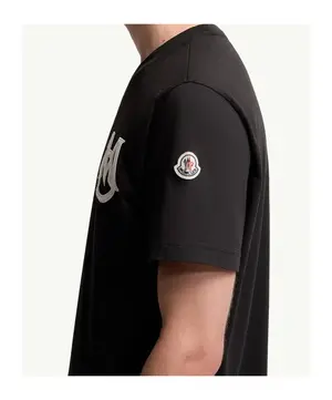 Moncler Monogram Cotton T-shirt