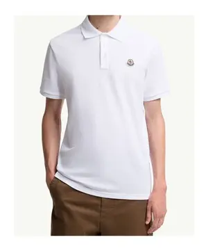 Moncler Logo Patch Short-sleeved Polo Shirt