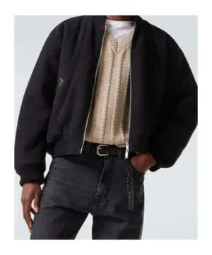 Studio Nicholson X Aaron Levine Berkeley Suede Bomber Jacket