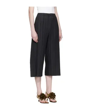 PLEATS PLEASE BY ISSEY MIYAKE Pleated Casual Pants