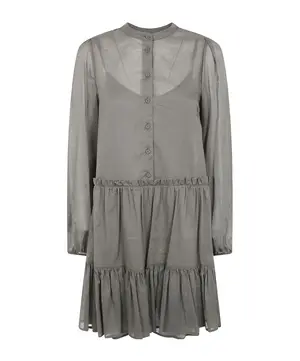 TWINSET Ruffled Shirt Dress