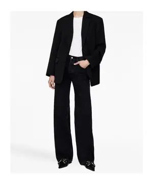 ANINE BING High-rise Straight Jeans