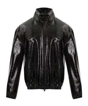 COURREGES Long-sleeved Casual Jacket - Black