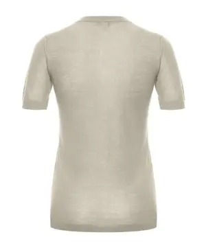 Malo Luxury Cashmere Crew Neck Top