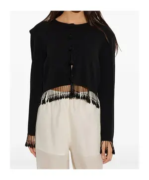 BY MALENE BIRGER Long-sleeved Knitted Cardigan