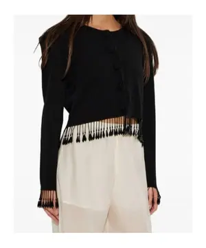 BY MALENE BIRGER Long-sleeved Knitted Cardigan
