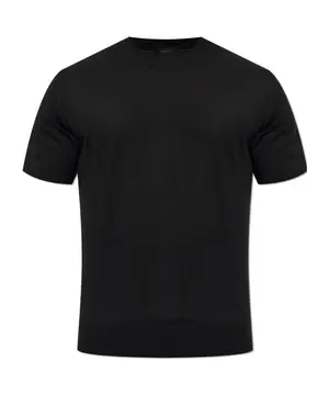 Brioni Short-sleeved T-shirt - Black