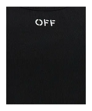 Off-White Off Stamp" Ribbed Tank Top