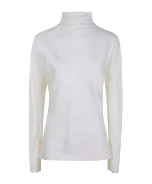RÓHE Button-back High-neck Top - No