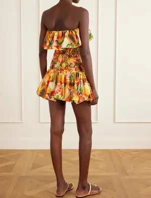 Farm Rio Ruffled Dress