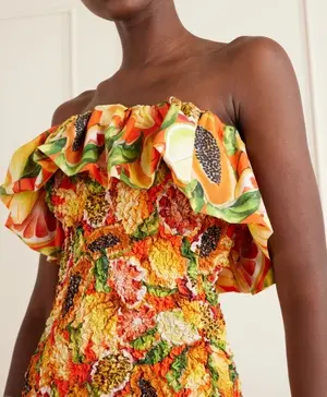 Farm Rio Ruffled Dress