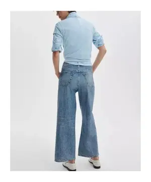 RAG  BONE Rag Bone Miramar Andi Ankle Wide-leg Jeans