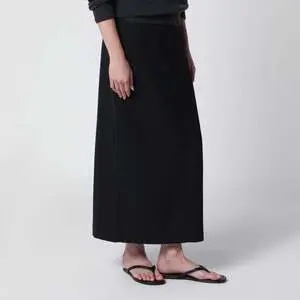 TOTEME Belt Loop Midi Skirt