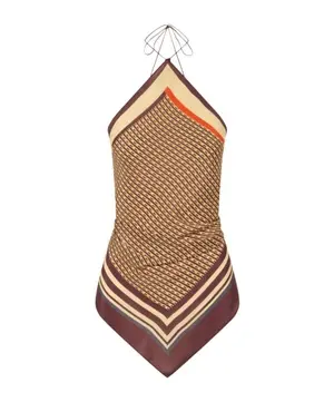 SIR. Lace-up Patterned Suspenders