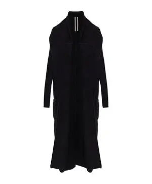 Rick Owens Long Sleeve Cardigan - Black