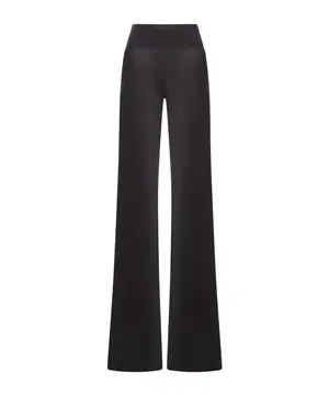 Rick Owens Elastic Waist Casual Pants - Black