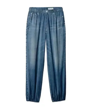 RAG  BONE Rb Miramar Satin Bubble Pant - Jasper