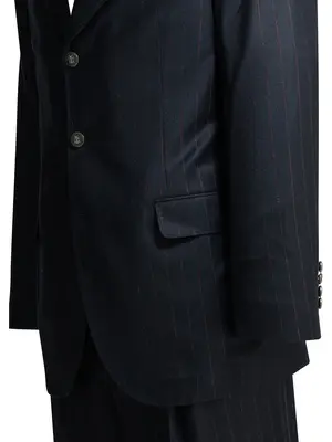 Brunello Cucinelli Long-sleeved Suit Jacket And Trousers Two-piece Set