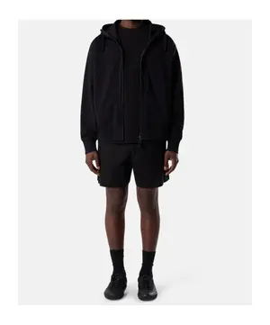 Stone Island Oversized-fit Zip-up Sweatshirt With 'vertical Placement' Print