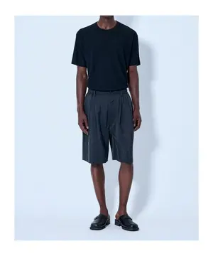 SSSTEIN Elastic Waistband Shorts
