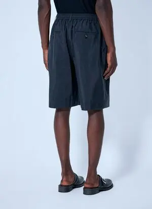 SSSTEIN Elastic Waistband Shorts