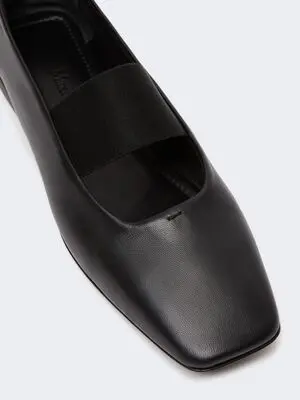 Max Mara Square-toed Ballet Shoes