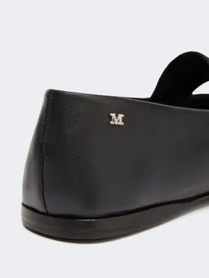 Max Mara Square-toed Ballet Shoes