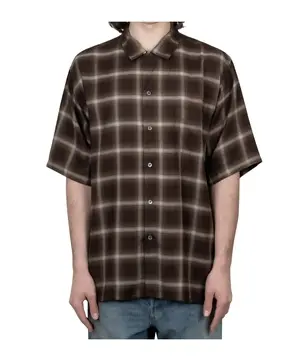 SSSTEIN Check-pattern Shirt - Multicolor