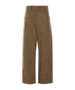 Brunello Cucinelli Tailored Tweed Trousers
