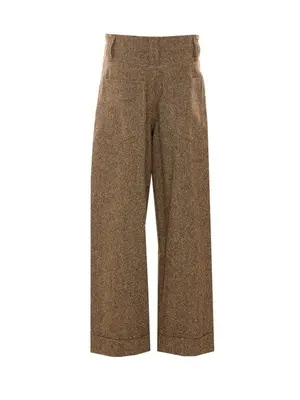 Brunello Cucinelli Tailored Tweed Trousers