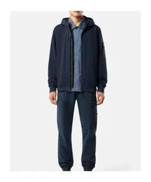Stone Island Hooded Jacket With Wind- And Water-resistant Membrane