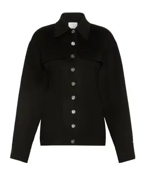 Sportmax Buttoned Jacket - Black
