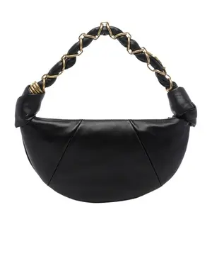 Saint Laurent Amalia Mini Hobo In Lambskin