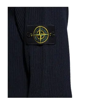 Stone Island Ribbed-knit Turtleneck Sweater