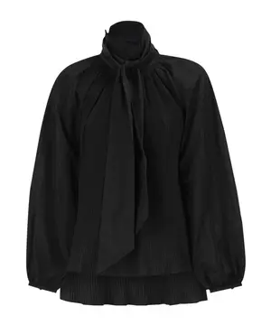 Max Mara Long-sleeved Shirt - Black