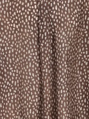 Brunello Cucinelli Polka Dot Printed Long Sleeve Shirt