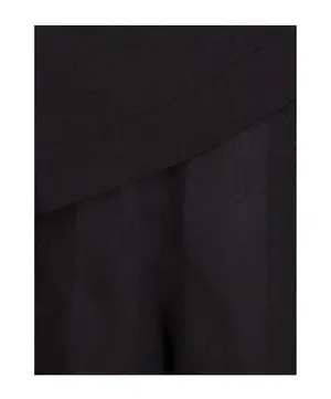 Issey Miyake Asymmetric Fold-over Trousers
