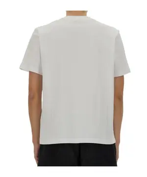 MSGM Logo Embroidered Jersey T-shirt