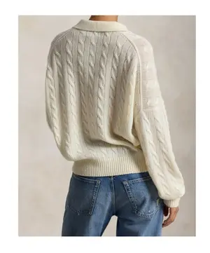 Polo Ralph Lauren Cable Knit Polo Sweater
