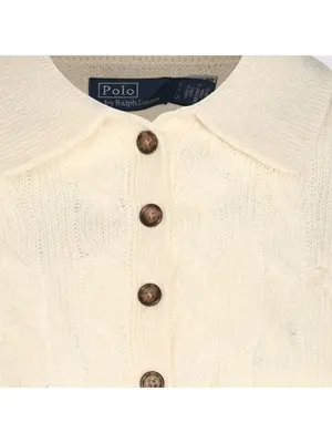 Polo Ralph Lauren Cable Knit Polo Sweater