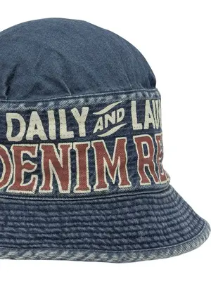 Kapital Lettering Bucket Hat