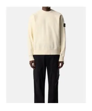 Stone Island Oversized Crewneck Sweatshirt With Raglan Sleeves