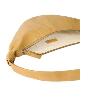 LEMAIRE Medium Croissant Bag In Goat Leather