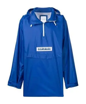 NAPAPIJRI Logo Rain Jacket - Blue